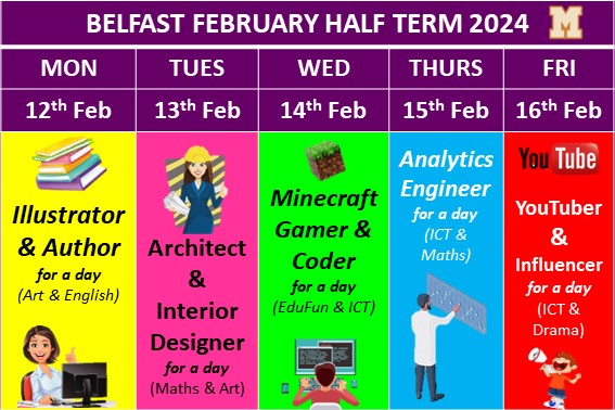 Miniversity Creative Holiday Clubs in Belfast